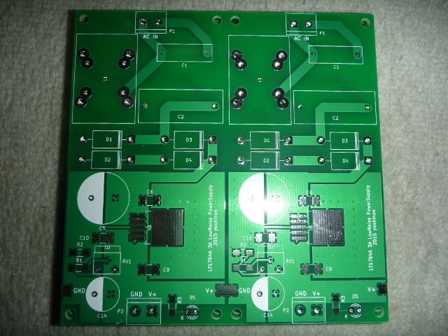 LT1764A電源基板到着、しかし‥‥: 備忘録……とか